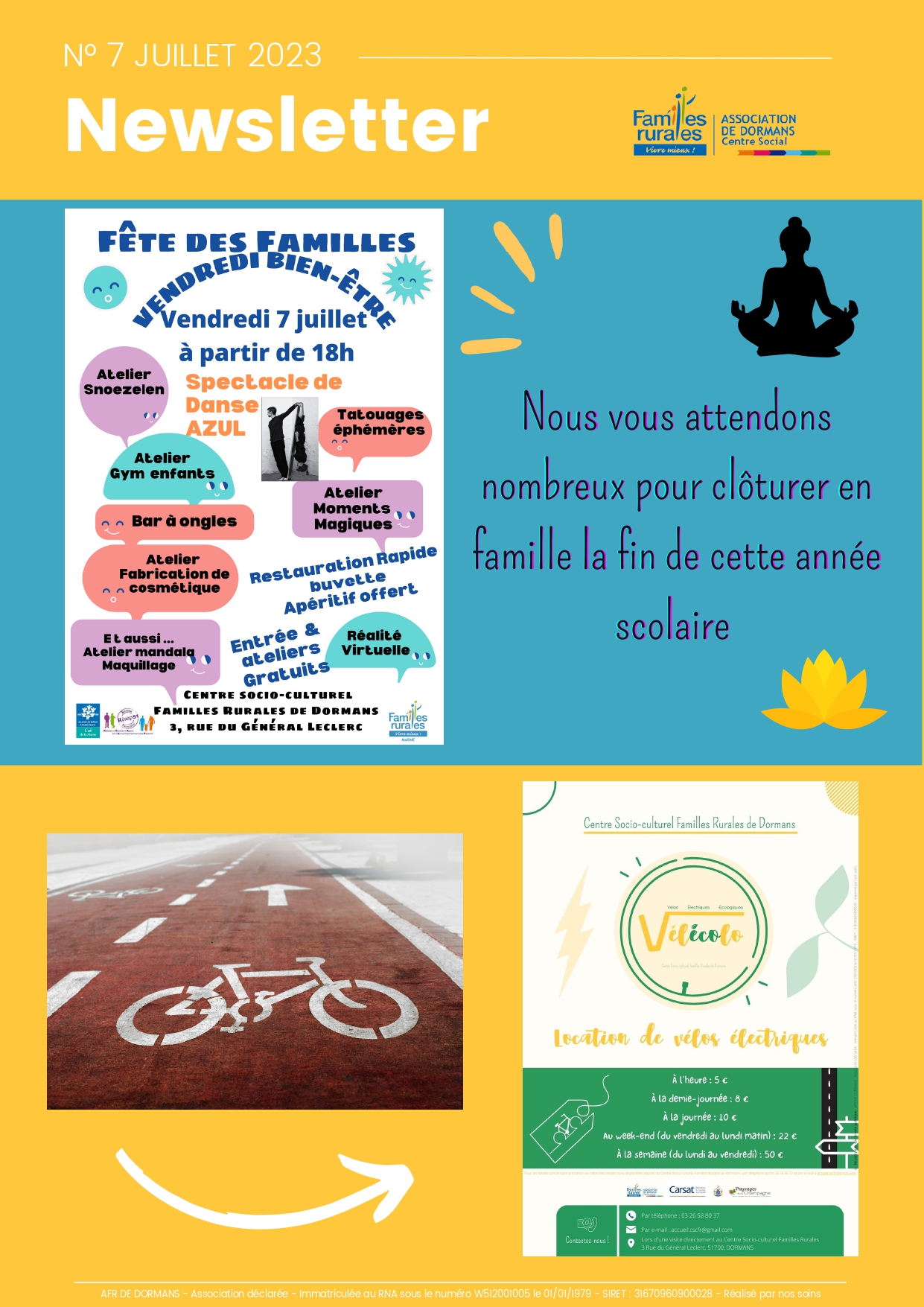 Newsletter Juillet